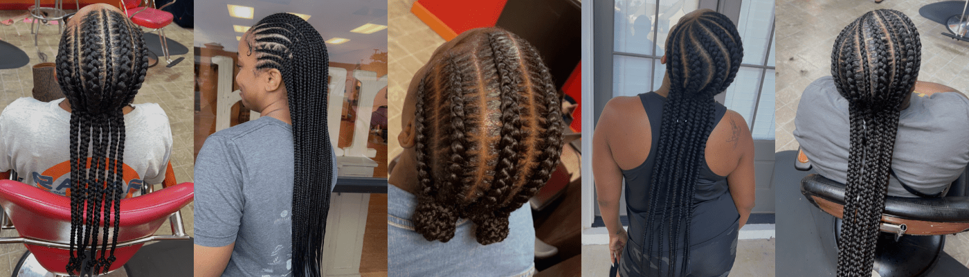 Didan African Braids Offers Stitches Cornrow Braids in Ridgeland, MS 39157